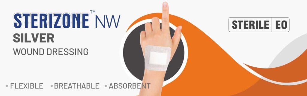 Sterizone NW Non-woven Adhesive Wound Dressing - Pack of 5 - Dynamic ...